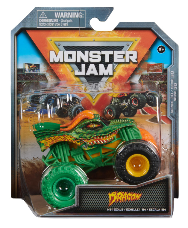 Buy Monster Jam: Diecast Truck - Dragon (Phased Out) at Mighty Ape NZ