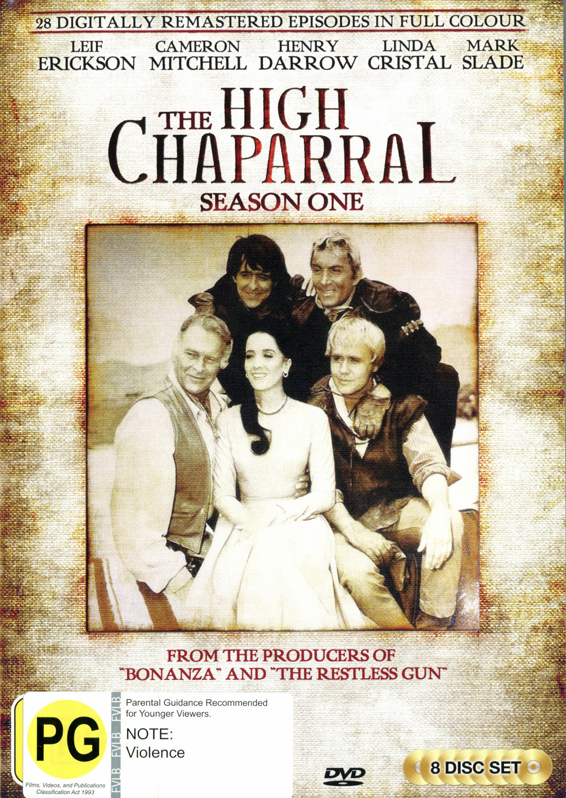The High Chaparral - Season 1 | DVD | Buy Now | at Mighty Ape NZ