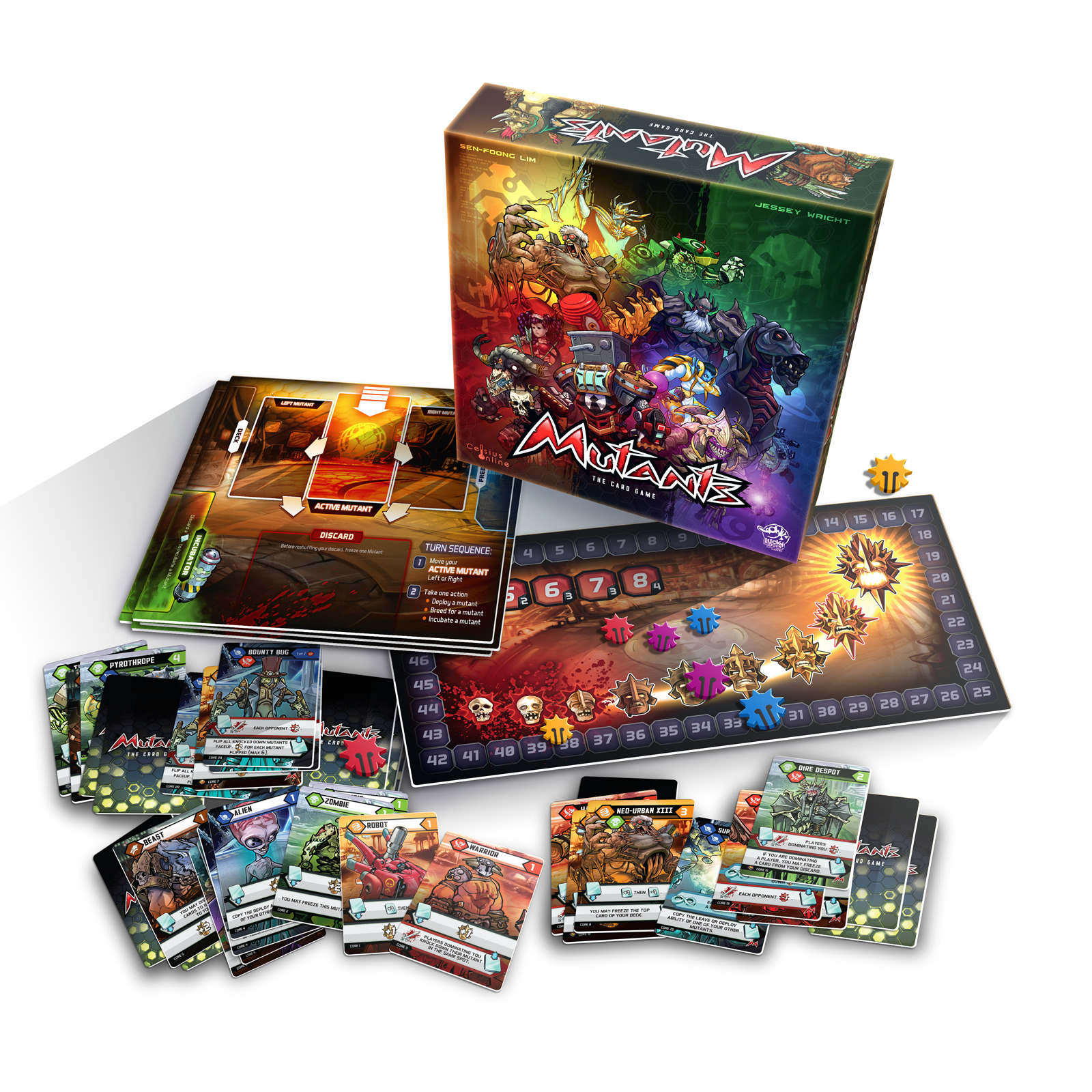 Mutants: The Card Game | Board Game | at Mighty Ape Australia