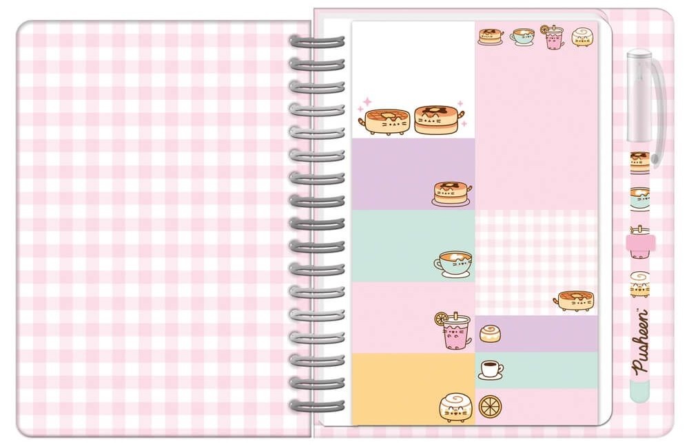 Buy Pusheen: A5 Notebook, Pen & Sticky Notes Set at Mighty Ape NZ