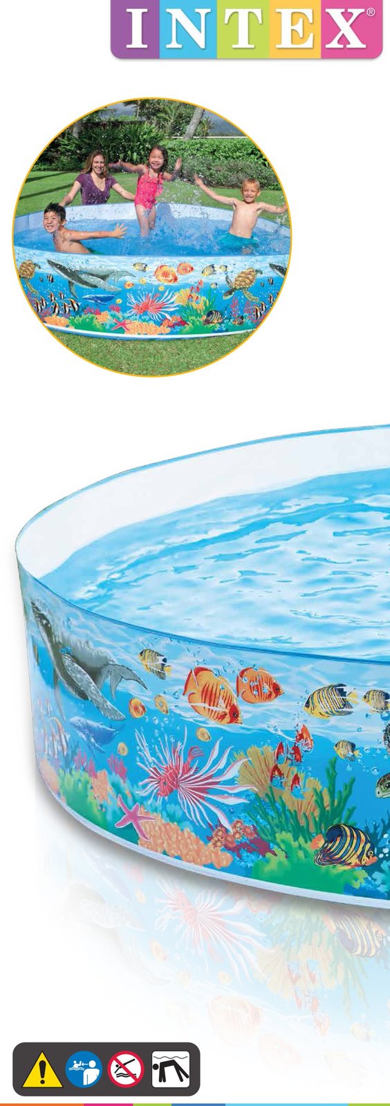 Buy Coral Reef Snapset Pool at Mighty Ape NZ
