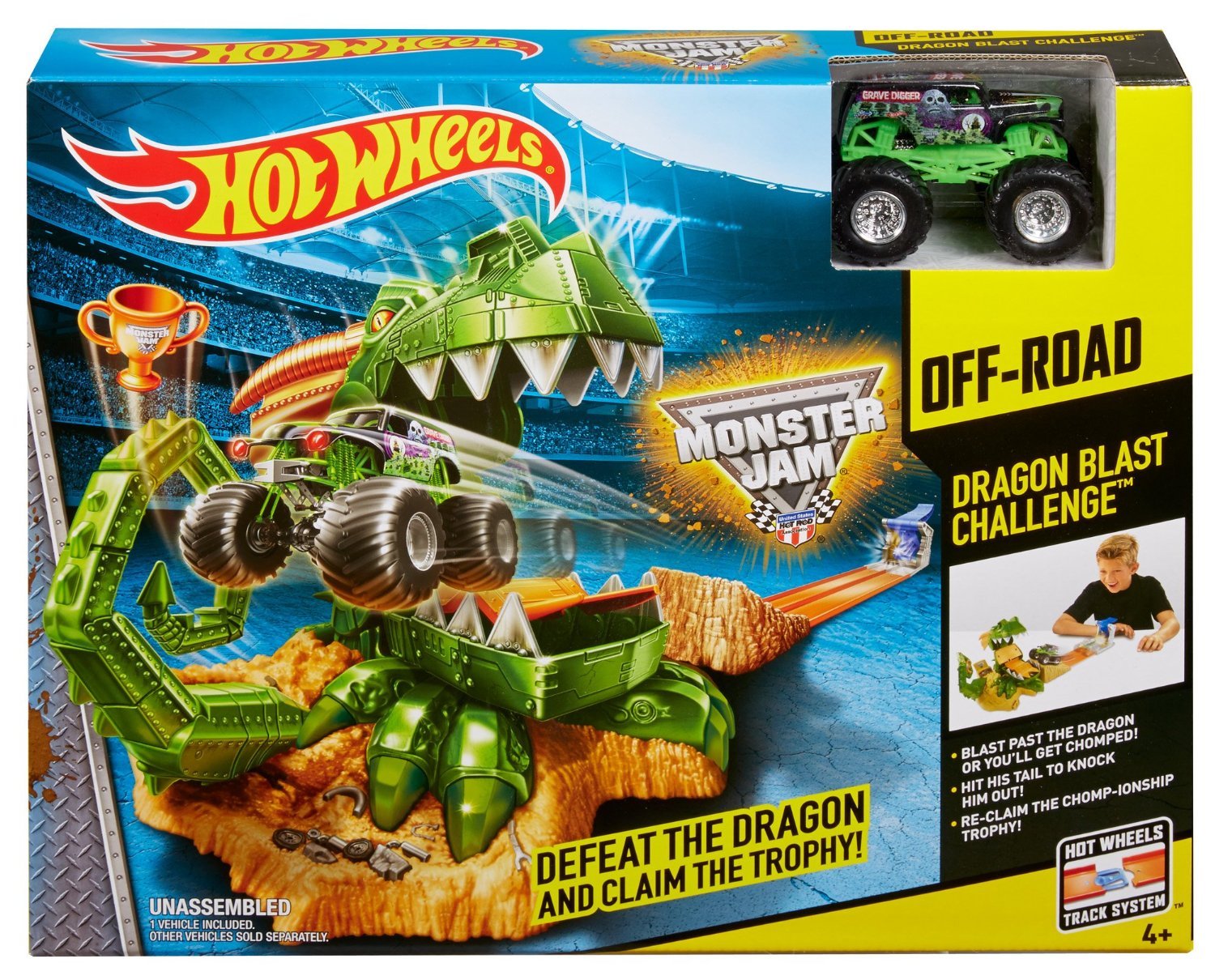 Buy Monster Jam - Dragon Arena Playset at Mighty Ape NZ