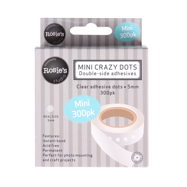 Buy Rosie's Studio Crazy Dots 5mm (300 Pack) at Mighty Ape NZ