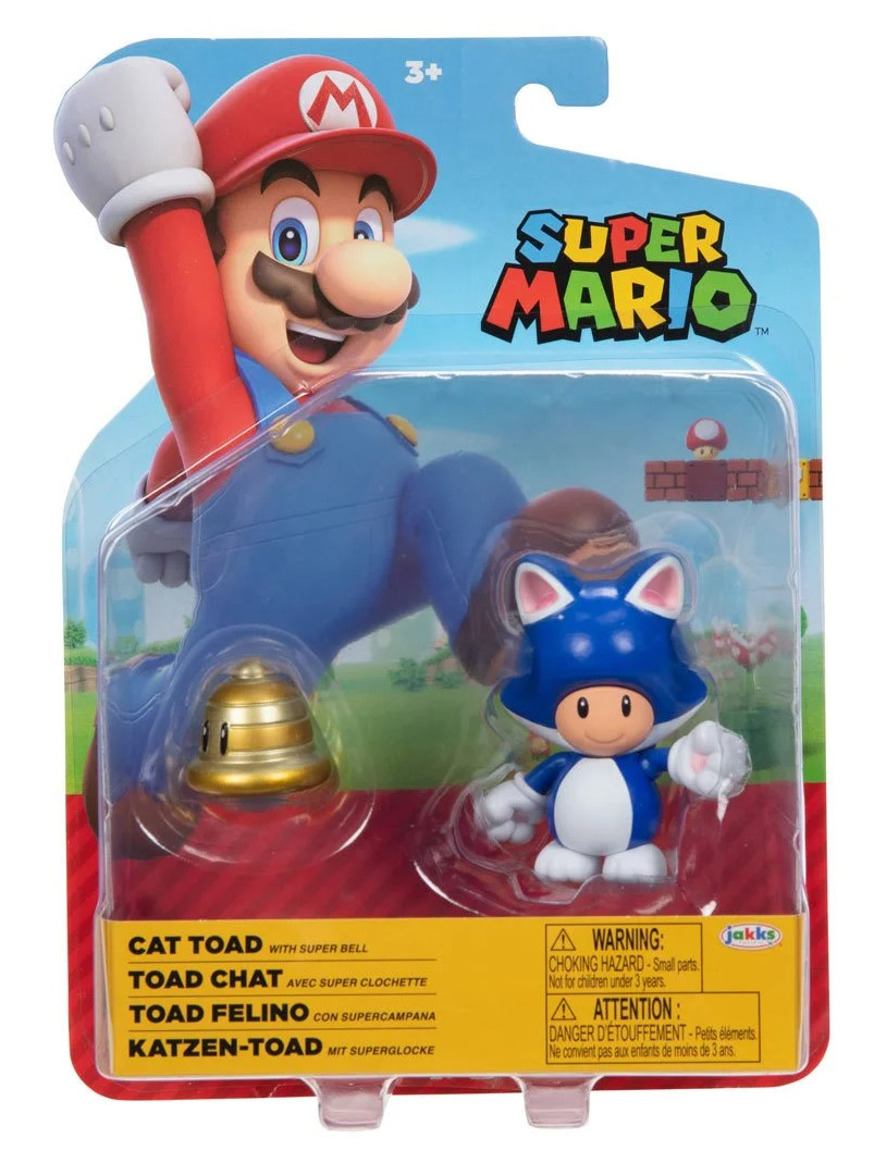 Buy Super Mario: Cat Toad - Basic Figure at Mighty Ape NZ