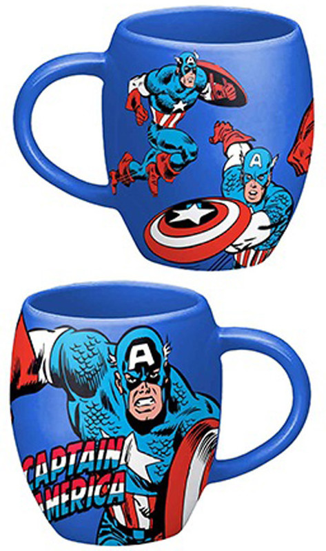 Marvel Captain America Coffee Mug Bubble | at Mighty Ape NZ