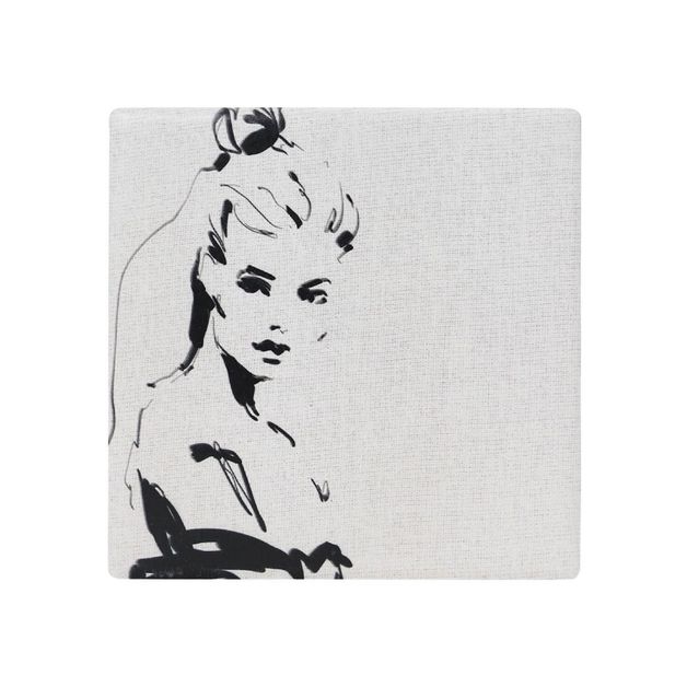Splosh: Full Bloom Lady Ceramic Coaster | at Mighty Ape NZ