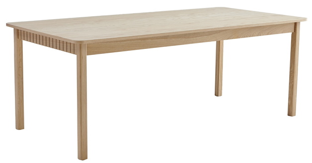 Buy Fraser Country 2M Large Rectangular Oak Dining Table - Natural at Mighty Ape NZ