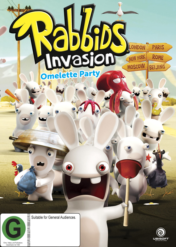 Rabbids Invasion: Omelette Party - Volume 1 | DVD | Buy Now | at Mighty ...
