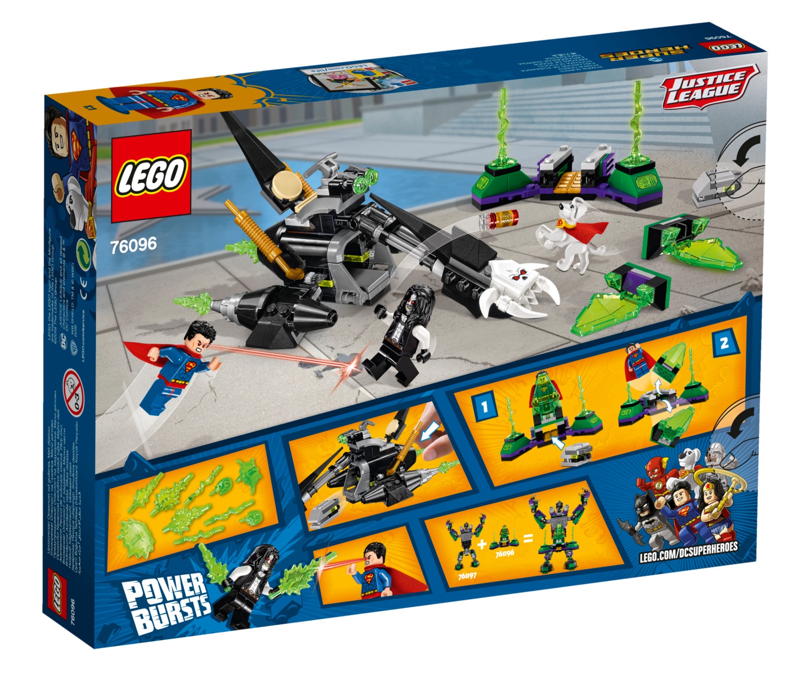 Buy LEGO Super Heroes: Superman & Krypto Team-Up (76096) at Mighty Ape NZ