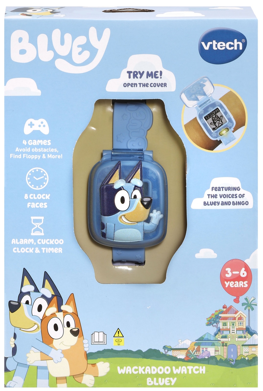 Buy Vtech: Bluey Wackadoo Watch - Bluey at Mighty Ape NZ