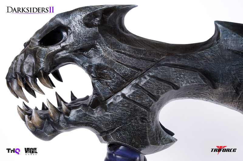 Darksiders II Soul Reaper Death Scythe Replica (1.8 metres long!) | at ...
