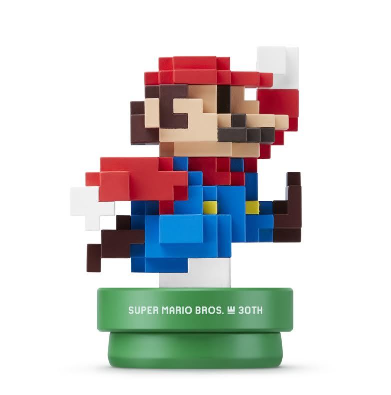 Nintendo Amiibo 8 Bit Mario Modern | Wii U | Buy Now | at Mighty Ape NZ