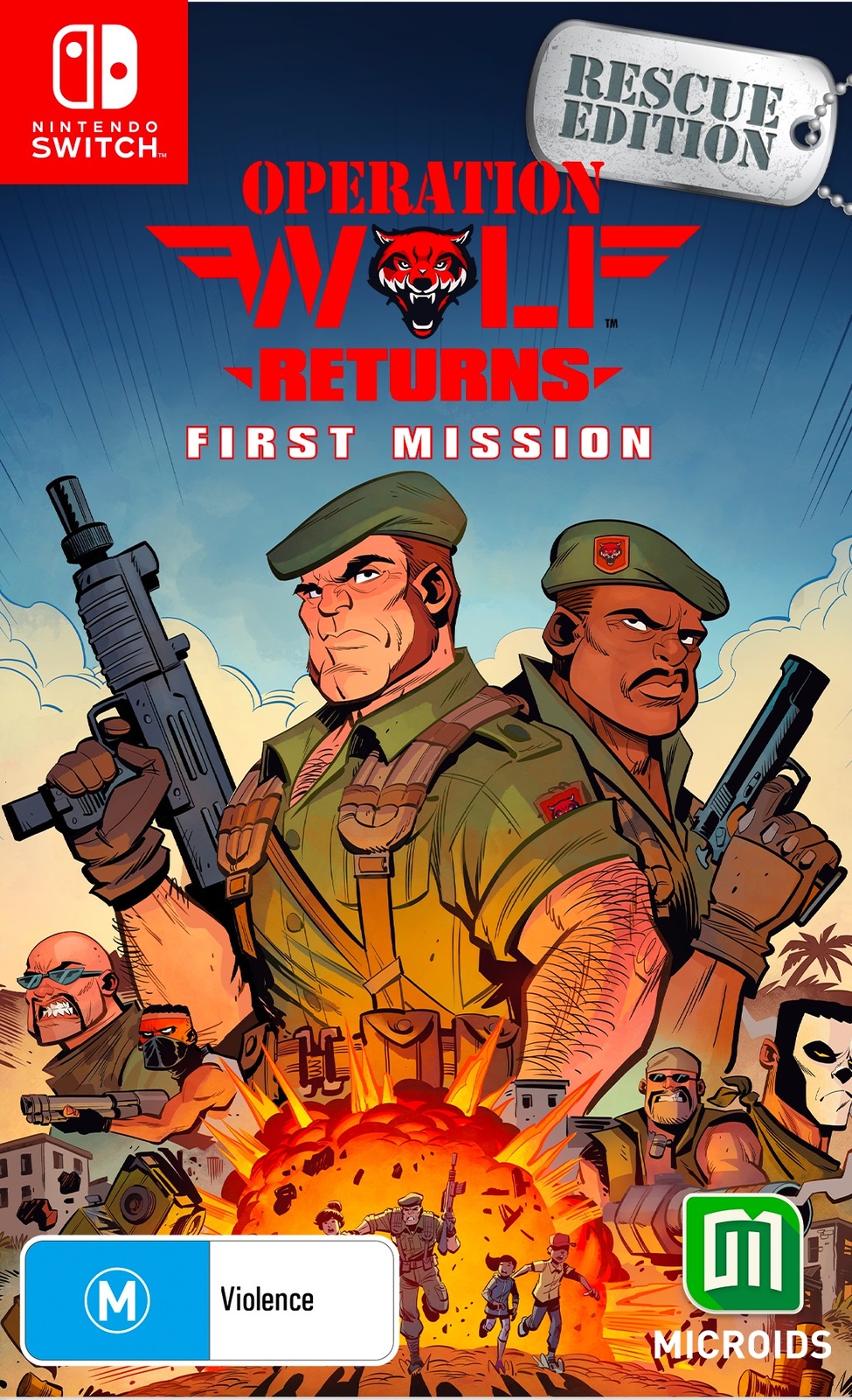 Operation Wolf Returns: First Mission Day One Edition | Switch | In ...
