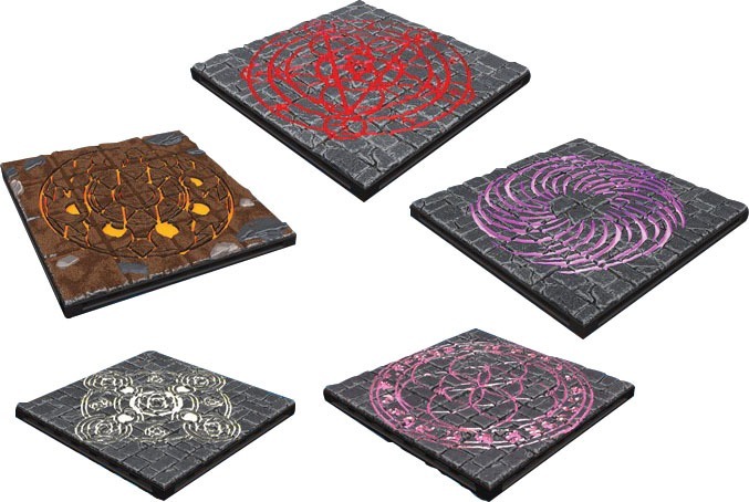 WarLock Tiles: Summoning Circles | at Mighty Ape NZ