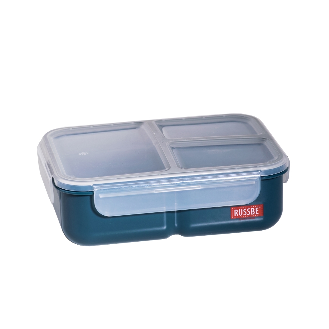 Russbe: Inner Seal 3 Compartment Lunch Bento 1.6 Ltr - Navy | at Mighty ...