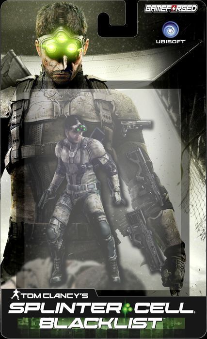 Tom Clancy's Splinter Cell Blacklist Sam Fisher Action Figure | at ...
