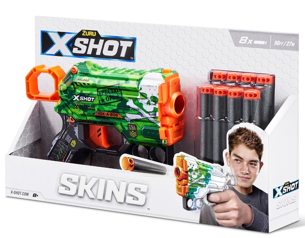 Buy X-Shot: Skins - Menace Blaster - Camo at Mighty Ape NZ
