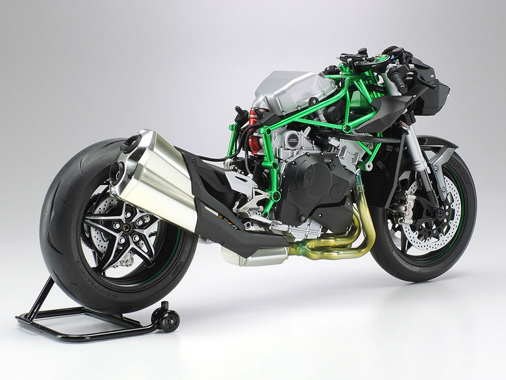 Tamiya 1/12 Kawasaki Ninja H2 Carbon - Model Kit | at Mighty Ape Australia