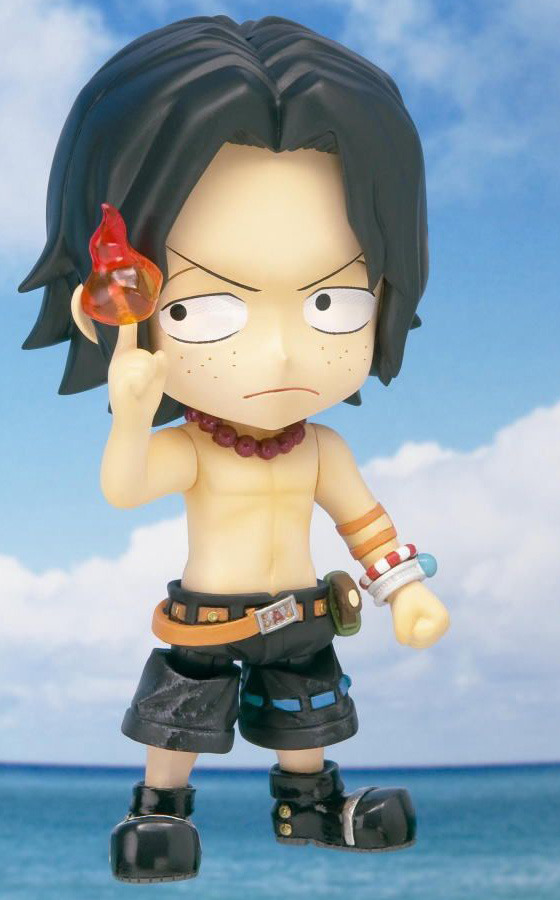 One Piece Chibi Arts Portgas D Ace Action Figure Images at Mighty Ape NZ