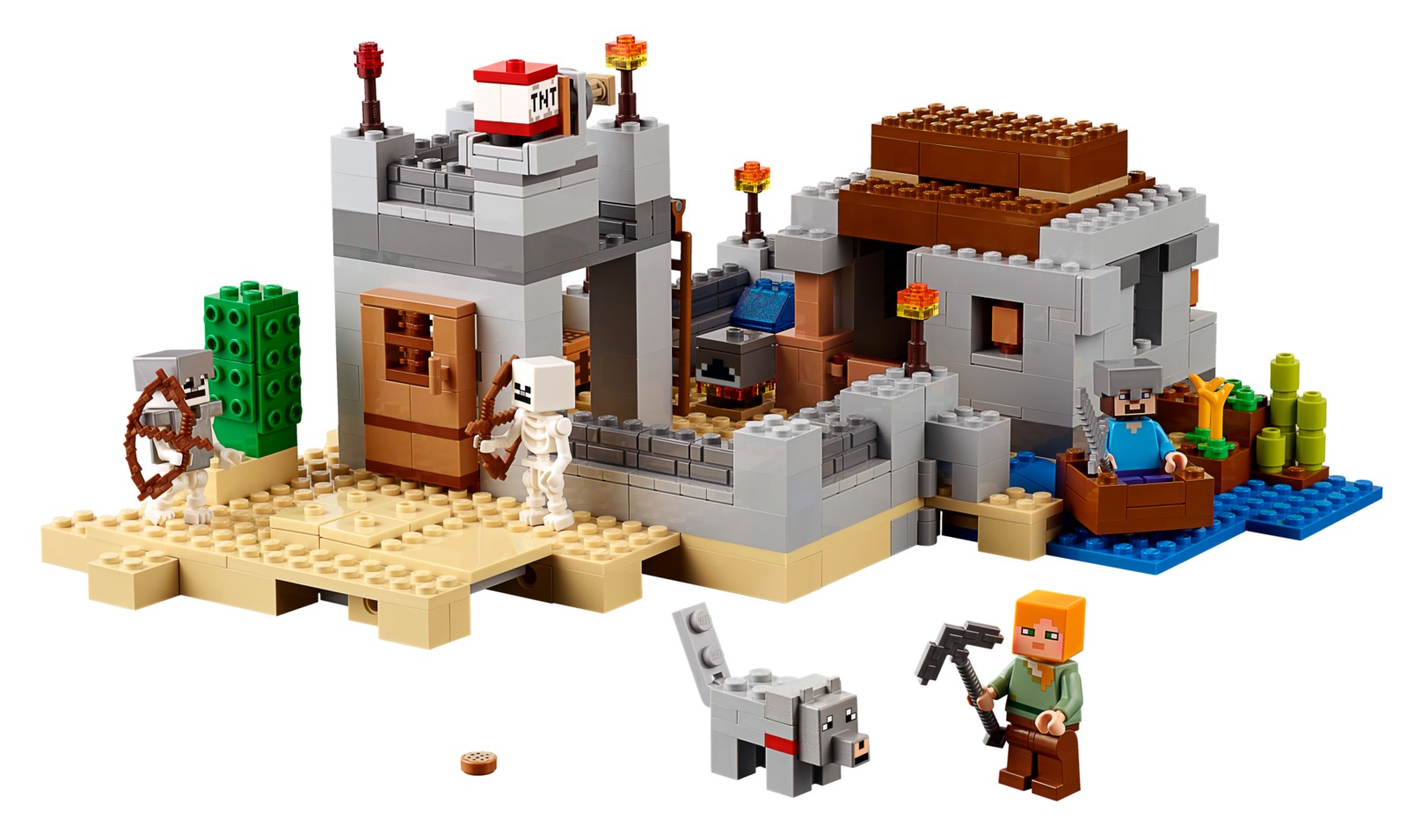 Buy LEGO Minecraft: The Desert Outpost (21121) at Mighty Ape NZ