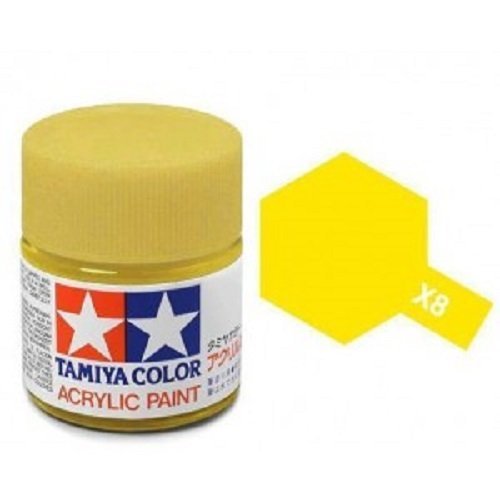 Tamiya Acrylic: Lemon Yellow (X8) | at Mighty Ape NZ