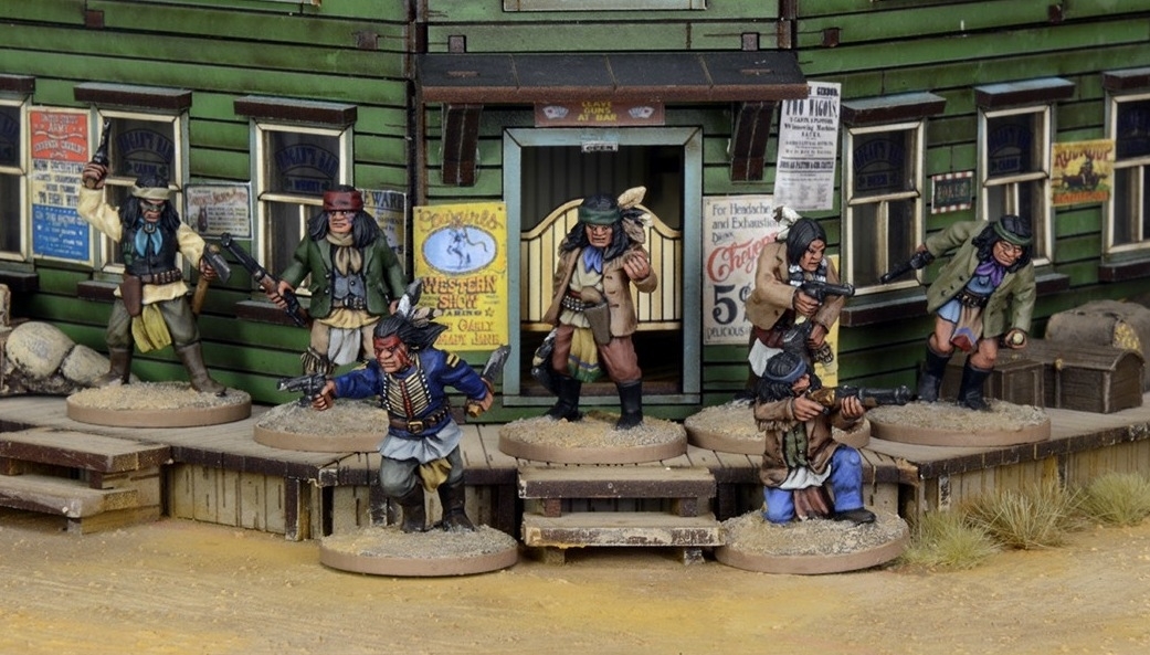Dead Man's Hand - Renegade Indians Gang (7pc) | at Mighty Ape NZ