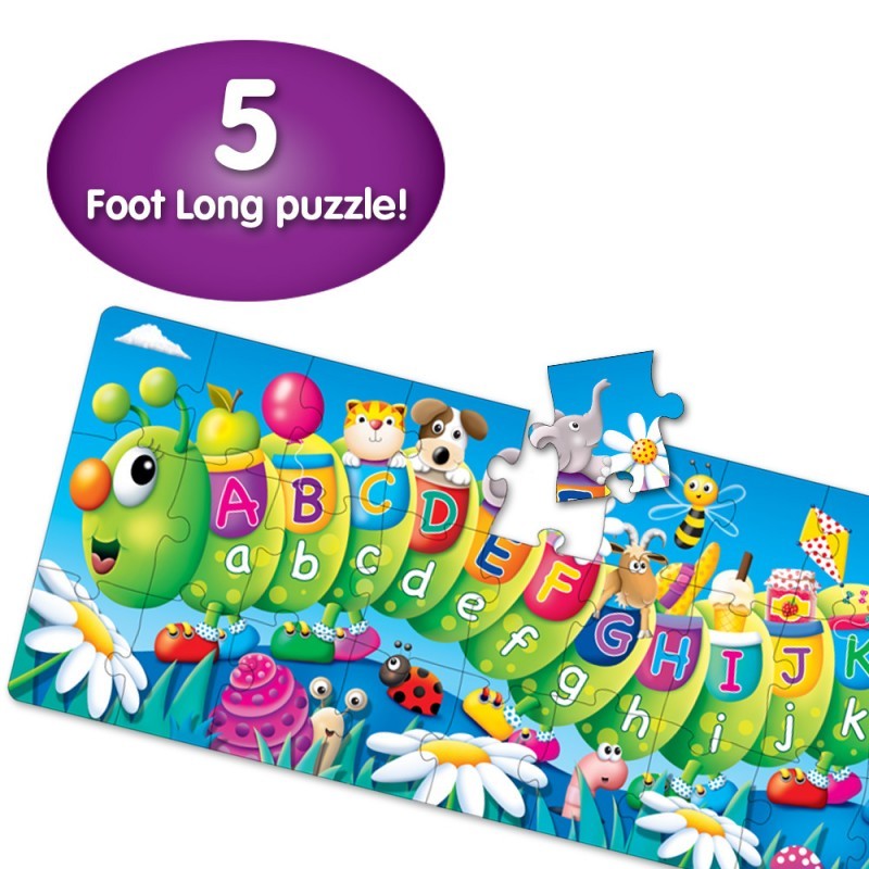 Buy Long & Tall Puzzle - ABC Caterpillar at Mighty Ape NZ