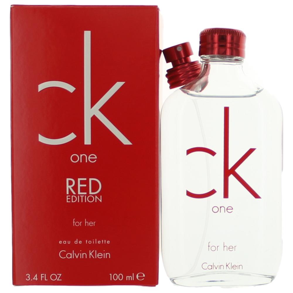 Buy CK: One RED for Her EDT - 100ml at Mighty Ape NZ