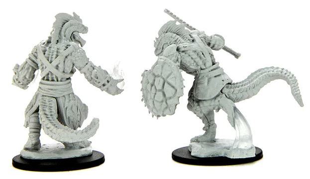 D&D Nolzur's Marvelous: Unpainted Minis - Lizardfolk Barbarian ...