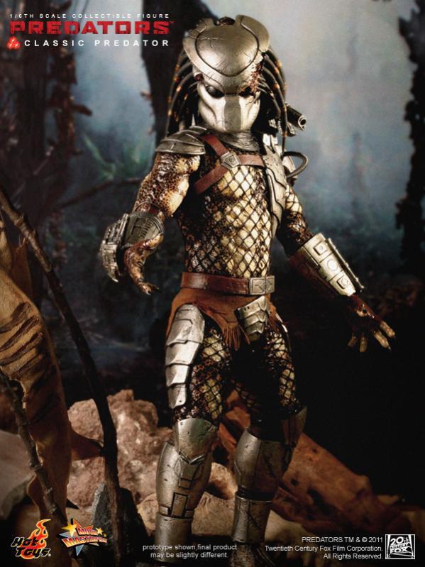 Predators 1/6 Scale 12" Action Figure - Classic Predator (Movie ...