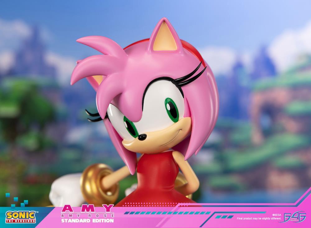 Amy Rose - 9" Resin Statue | at Mighty Ape NZ