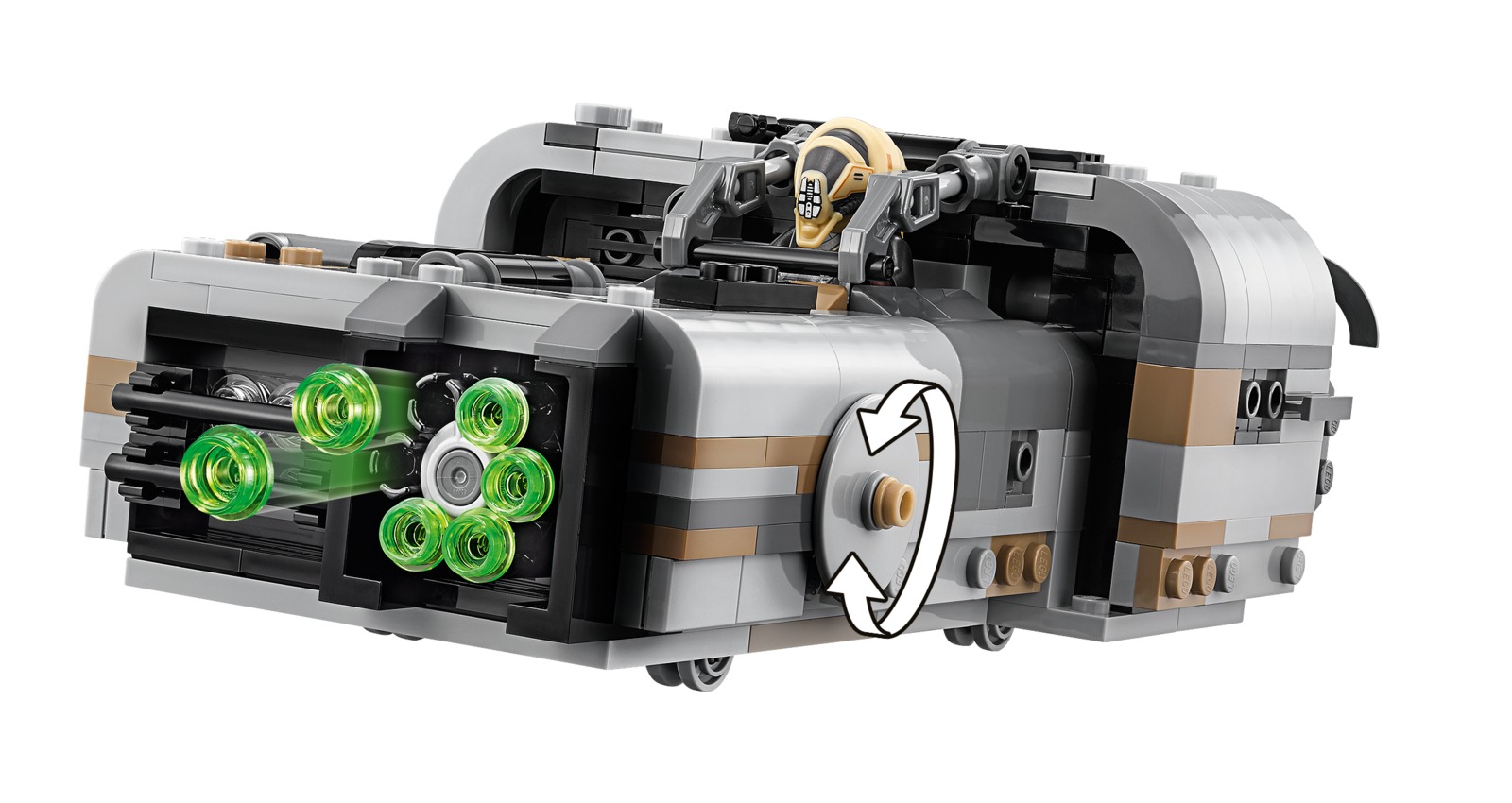 Buy LEGO Star Wars: Moloch's Landspeeder (75210) at Mighty Ape Australia