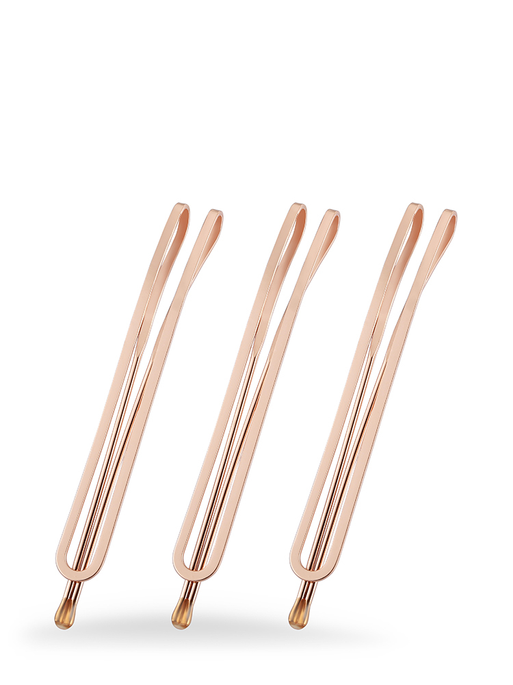 Buy Lady Jayne: Double Bar Slides - Rose Gold at Mighty Ape NZ