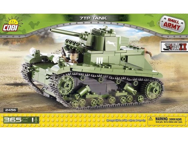Buy Cobi: World War 2 - 7TP Tank at Mighty Ape Australia