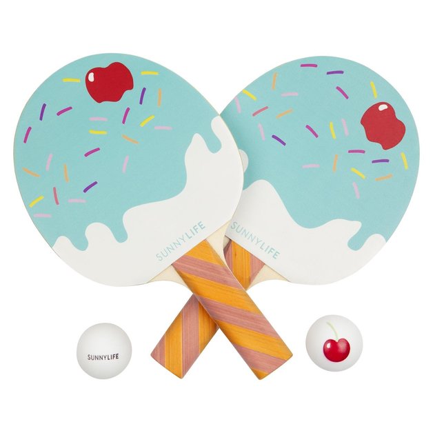 Buy Sunnylife Ping Pong Set - Ice Cream at Mighty Ape NZ
