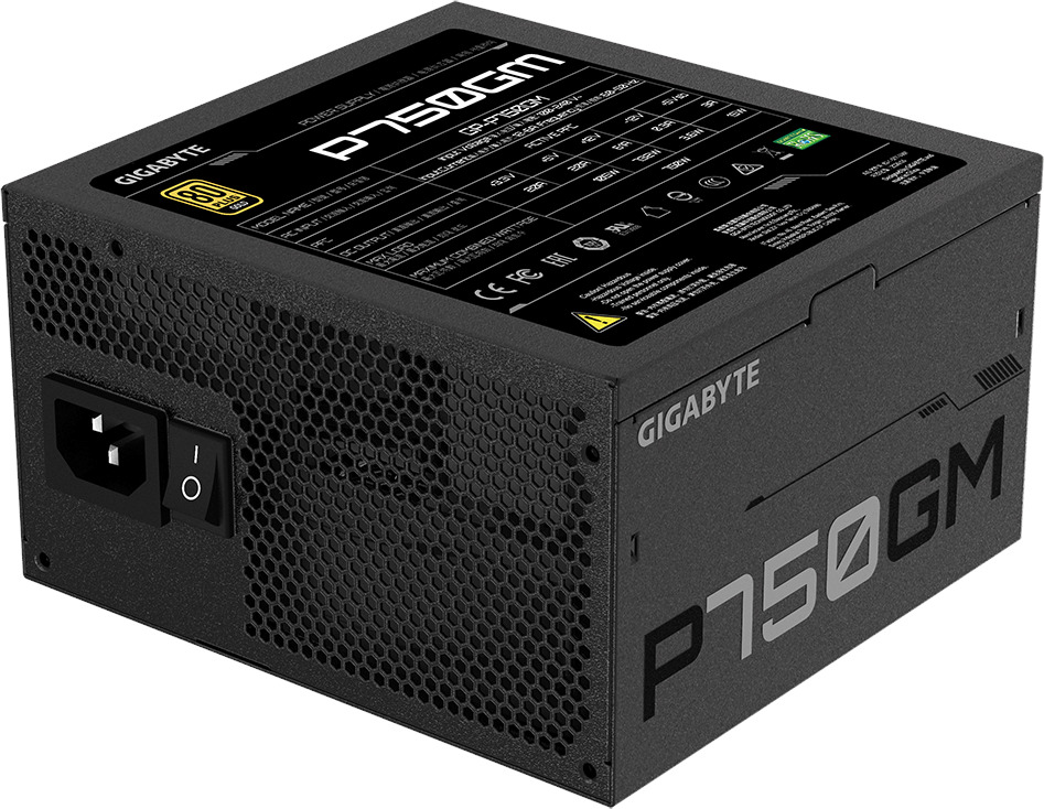 750W Gigabyte P750GM PSU | at Mighty Ape NZ