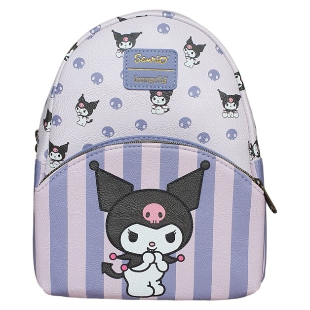 Kuromi Stripe Mini Backpack | at Mighty Ape NZ