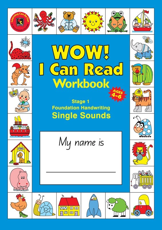 Learning Can Be Fun - A4 Wow I Can Read - Stage 1: Single Sounds | Buy ...