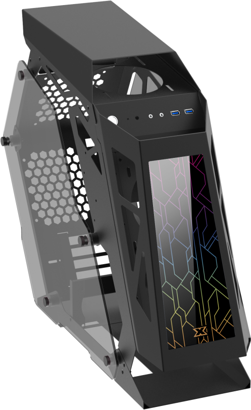 Xigmatek Zeus M Spectrum Edition Mini Tower Case | at Mighty Ape NZ