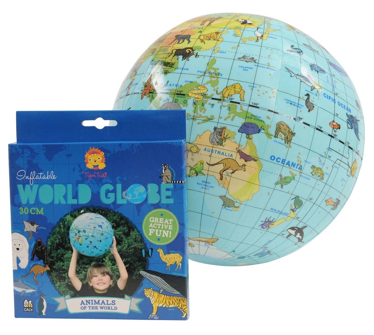 Buy World Globes - Animal (30cm) at Mighty Ape NZ