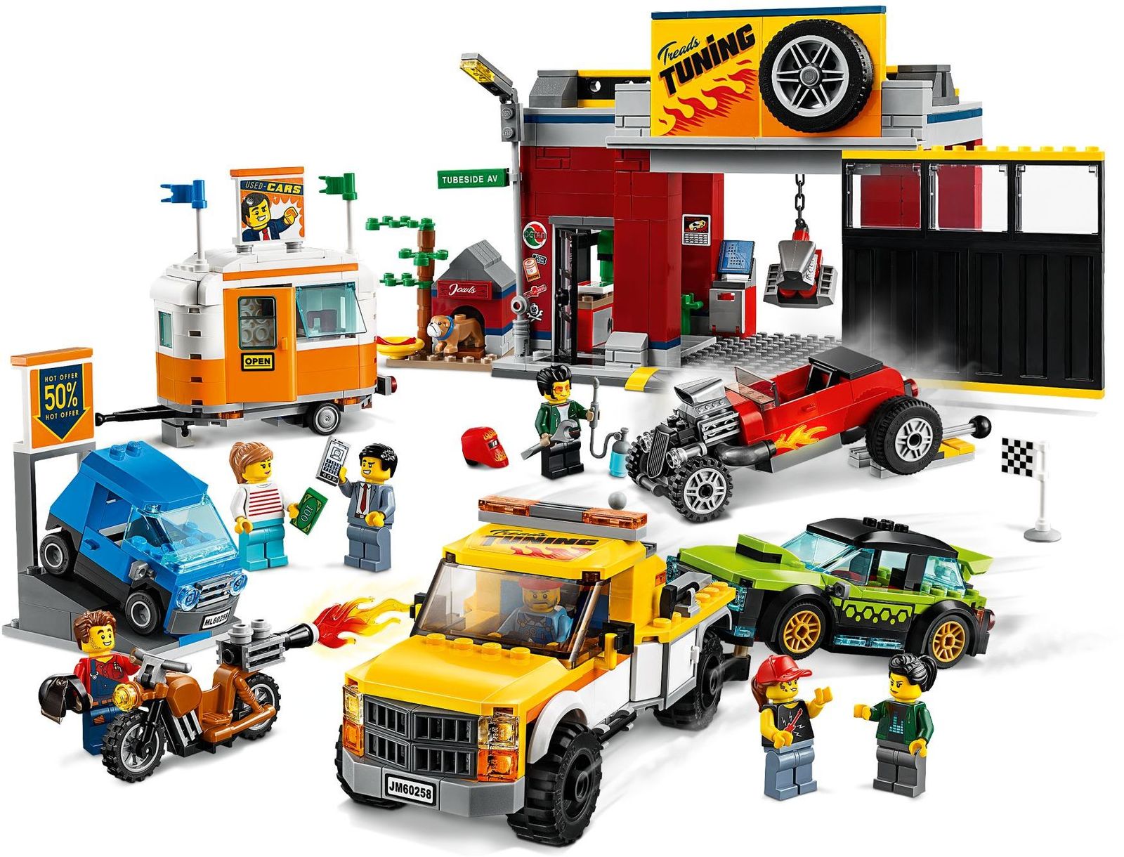 Buy LEGO City - Tuning Workshop at Mighty Ape NZ