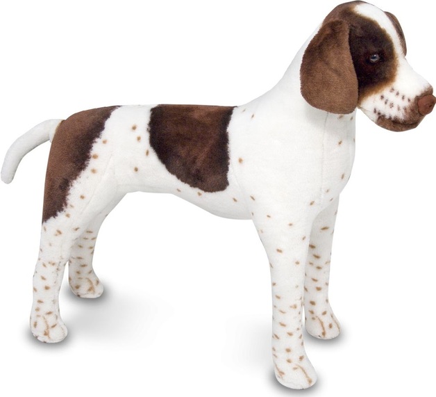 Buy German Shorthaired Pointer Giant Stuffed Animal Plush - Melissa ...