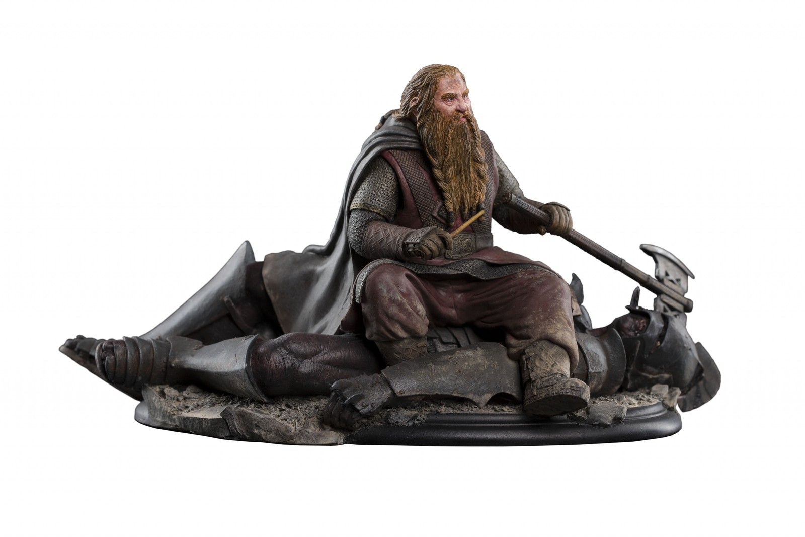 Gimli the Dwarf on Uruk-hai - Miniature Figure | at Mighty Ape NZ