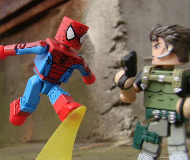 Buy Marvel vs. Capcom Series 2 Minimates 2 Pack - Spider-Man vs. Chris ...