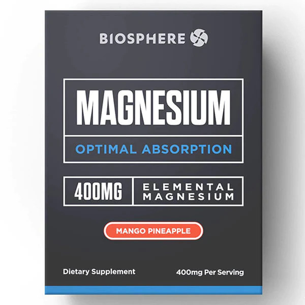 Buy BioSphere Nutrition: Magnesium - Mango & Pineapple at Mighty Ape NZ
