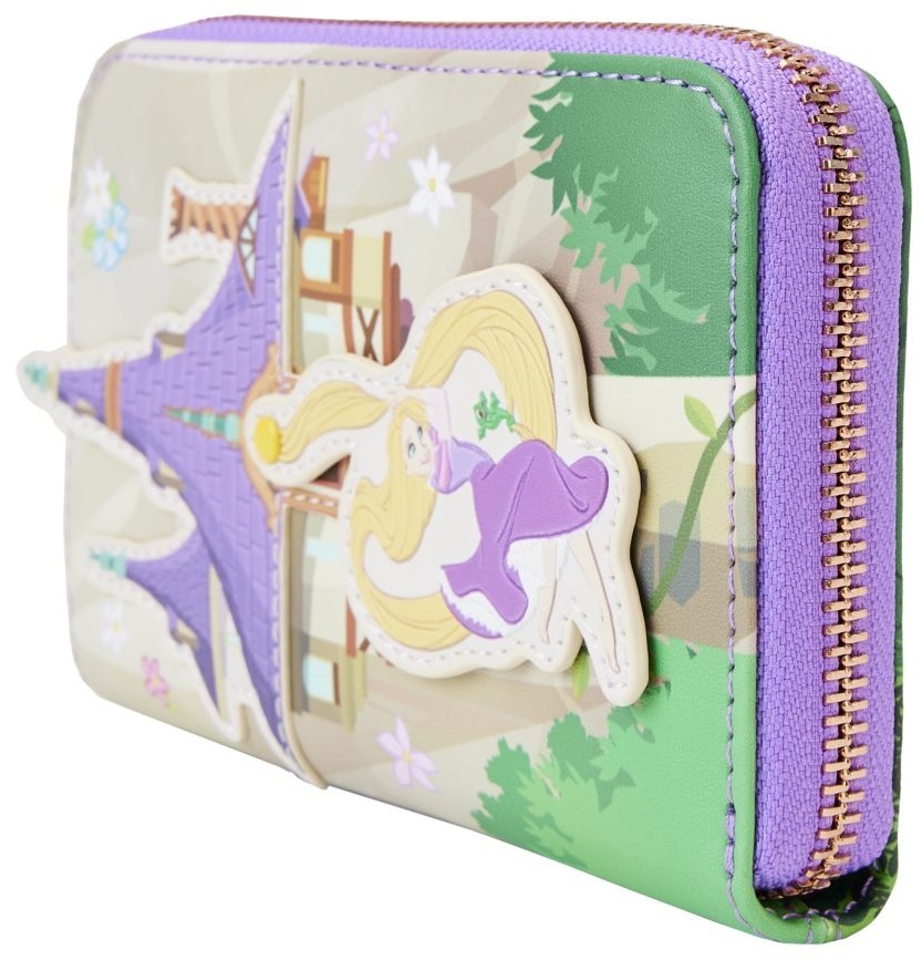 Loungefly: Tangled - Rapunzel Swinging Zip Around Wallet | at Mighty Ape NZ