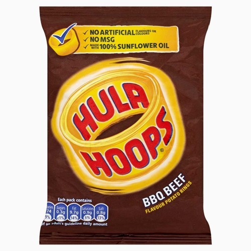 Hula Hoops BBQ Beef - 34g | at Mighty Ape NZ