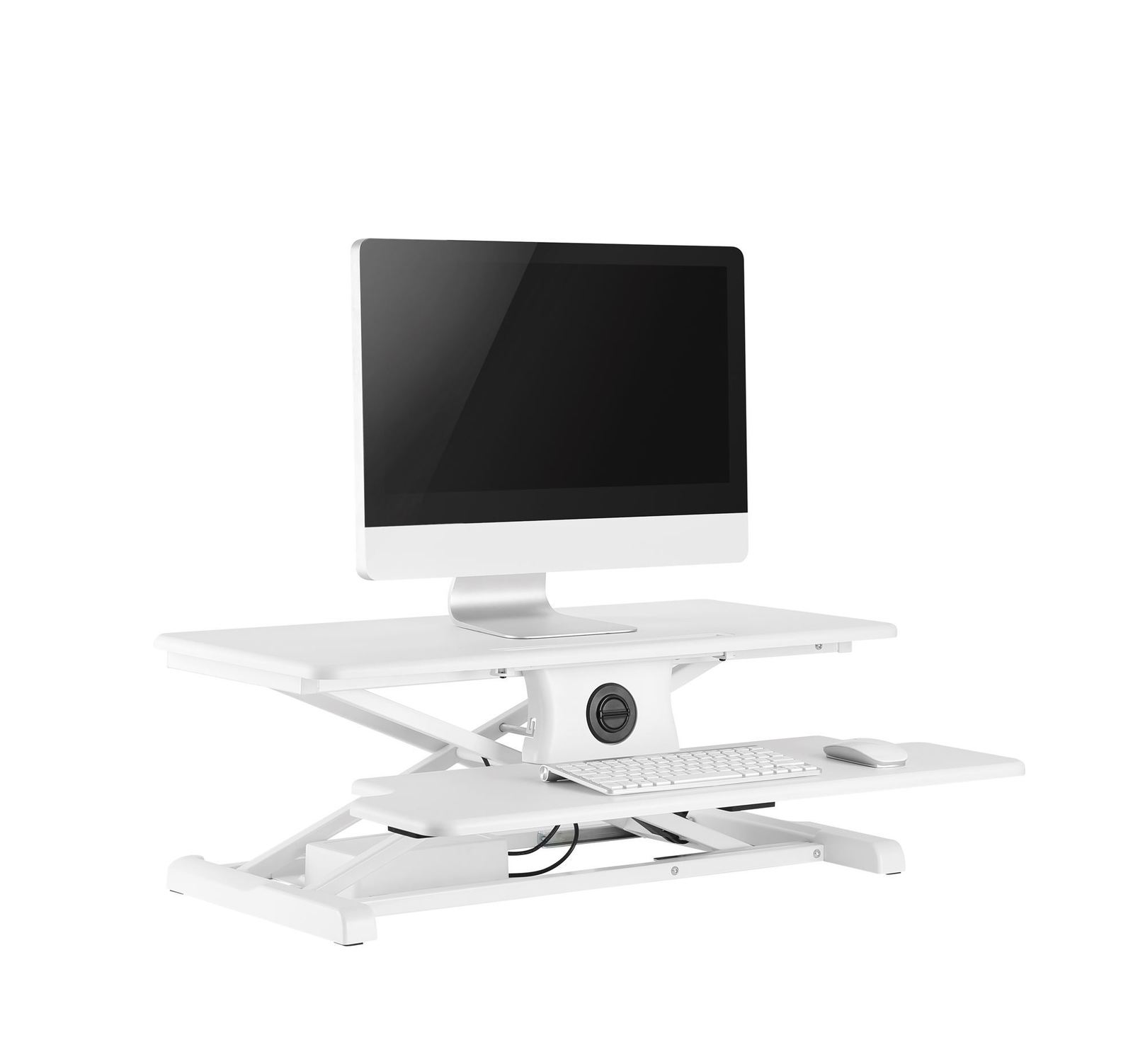 Buy BRATECK: Sit-Stand Desktop Workstation Stand at Mighty Ape NZ