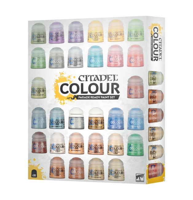 Citadel Colour: Parade Ready Paint Set | at Mighty Ape NZ