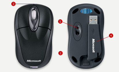Microsoft Wireless Mouse 3000